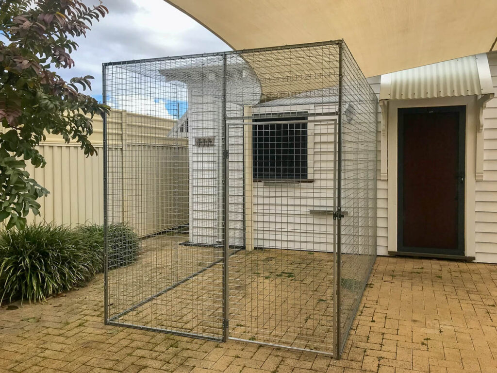 Mesh Panels and Gate – Cat Runs WA
