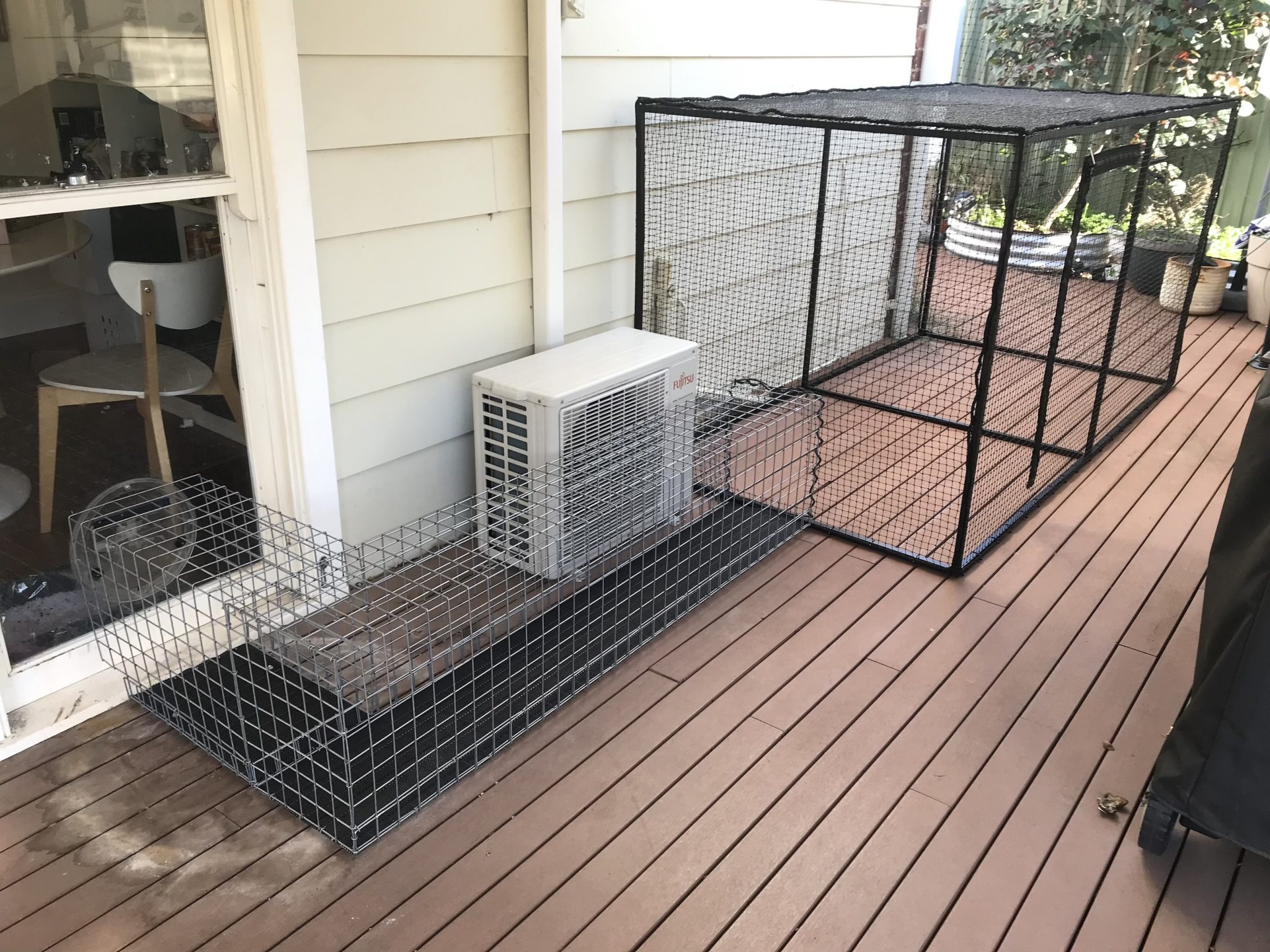 Lite 2.3m Free standing Enclosure – Cat Runs WA